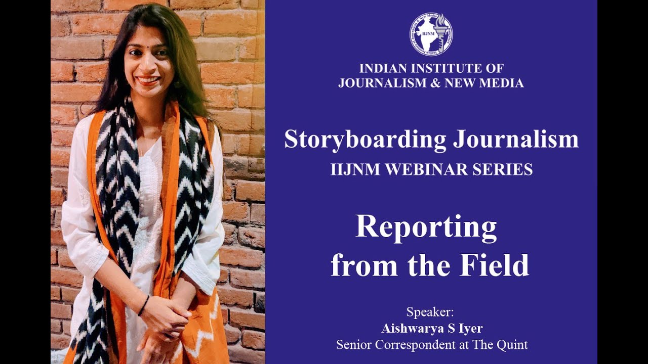 Reporting from the Field - YouTube