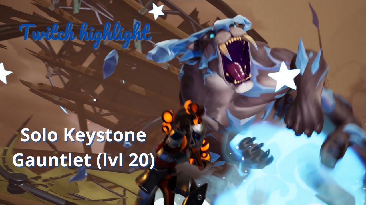 Dauntless - My First level 20 Gauntlet Clear (Solo) - YouTube