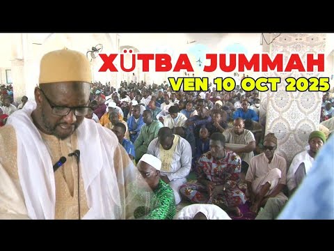 Khoutba Imame Arazim Sall Vendredi 10 octobre 2025 Mosquee Grand Thiés