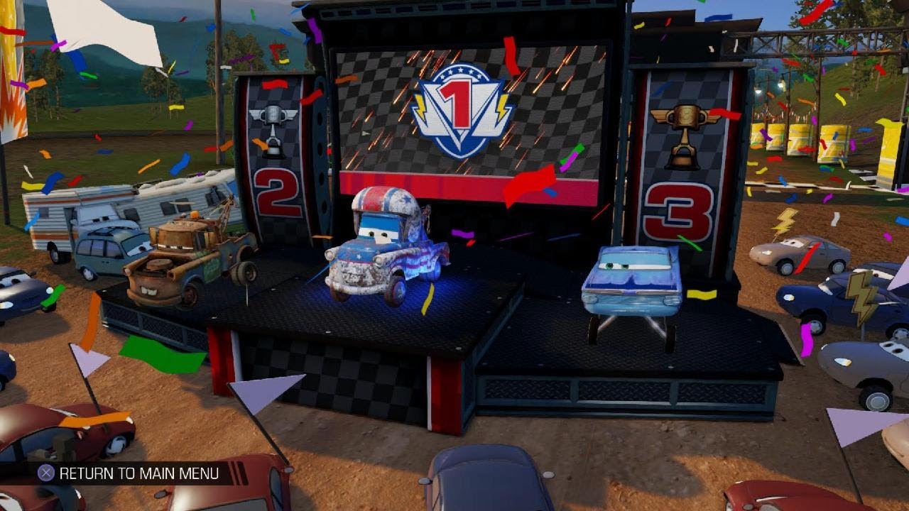 Cars 3: Driven to Win Split screen 2 player #cars3 #disney # ...