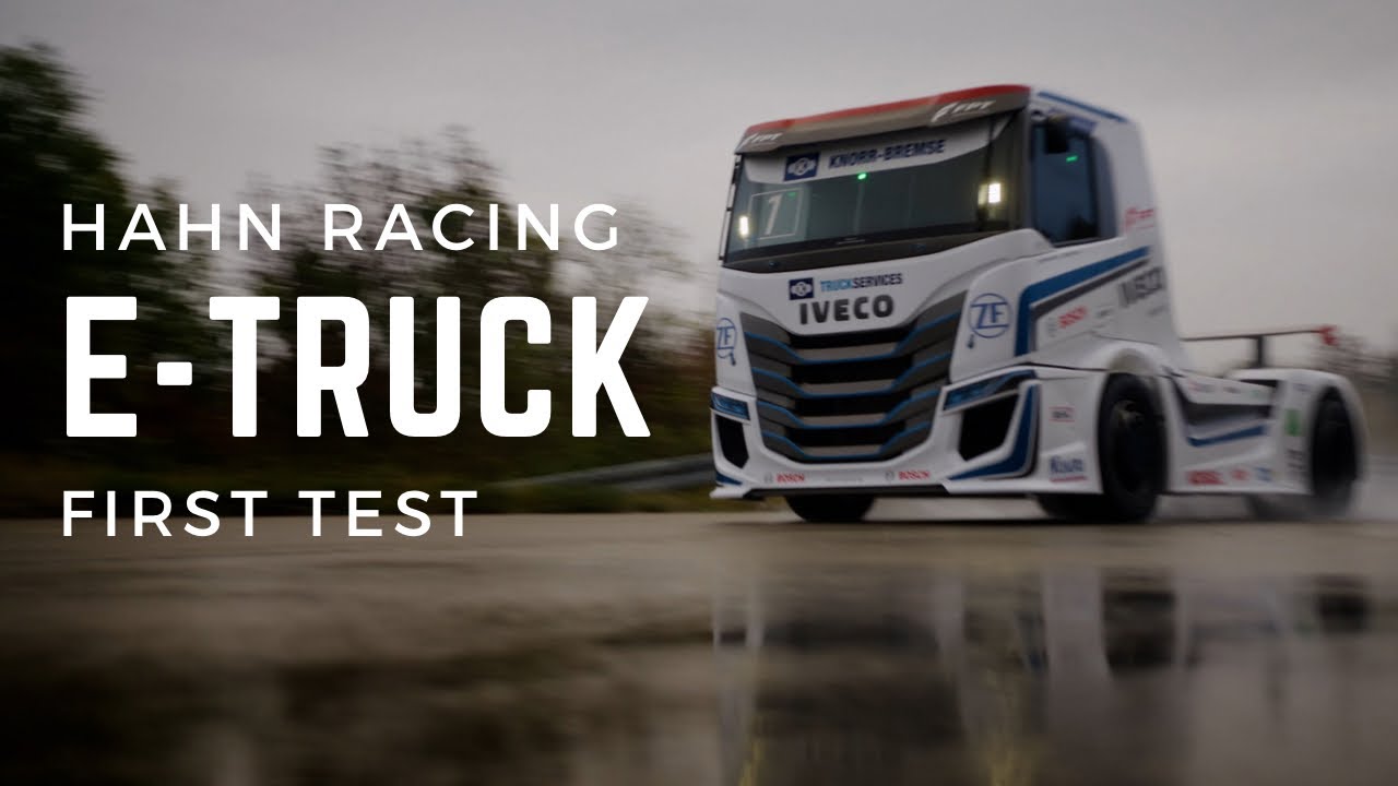 Hahn Racing E-Truck official Test - YouTube