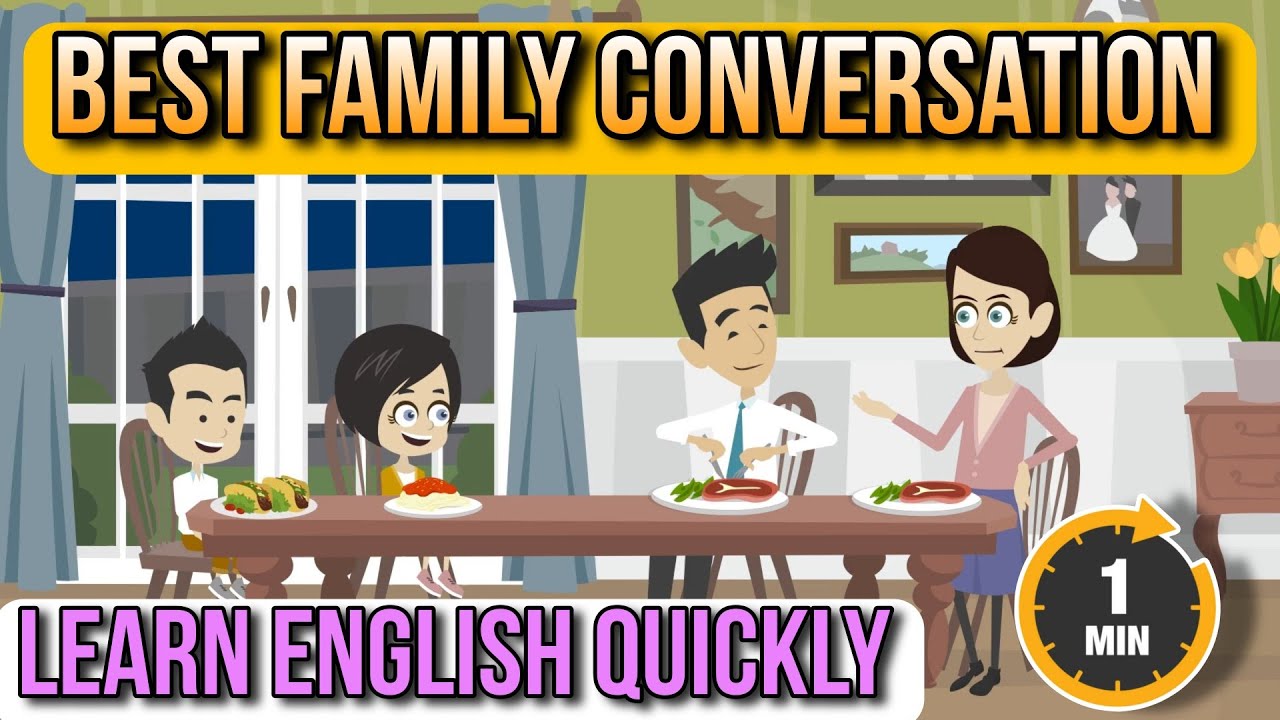 Family Life English Conversation | Daily English Conversation Practice ...