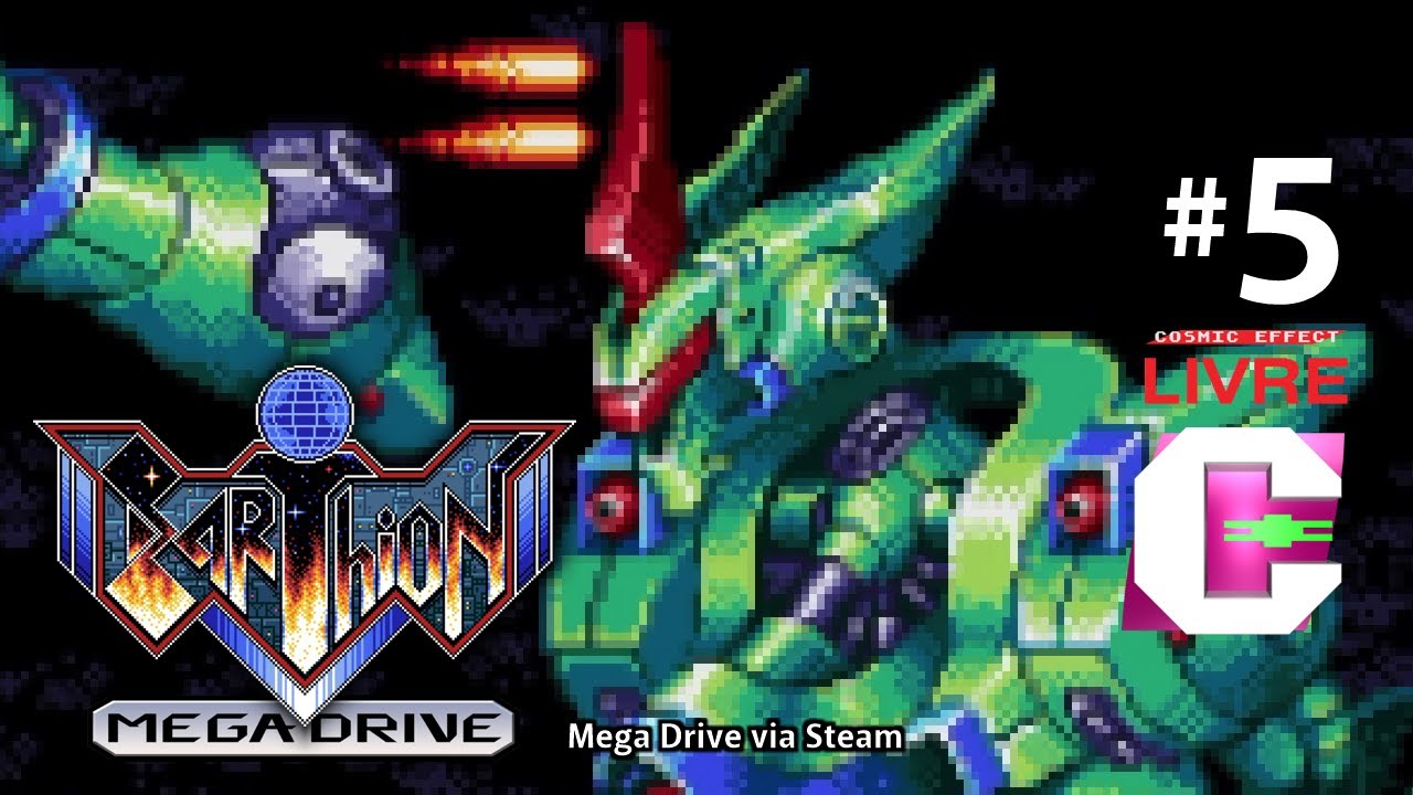 Earthion (Mega Drive via MiSTer & Steam) #5 | CFX Livre - YouTube