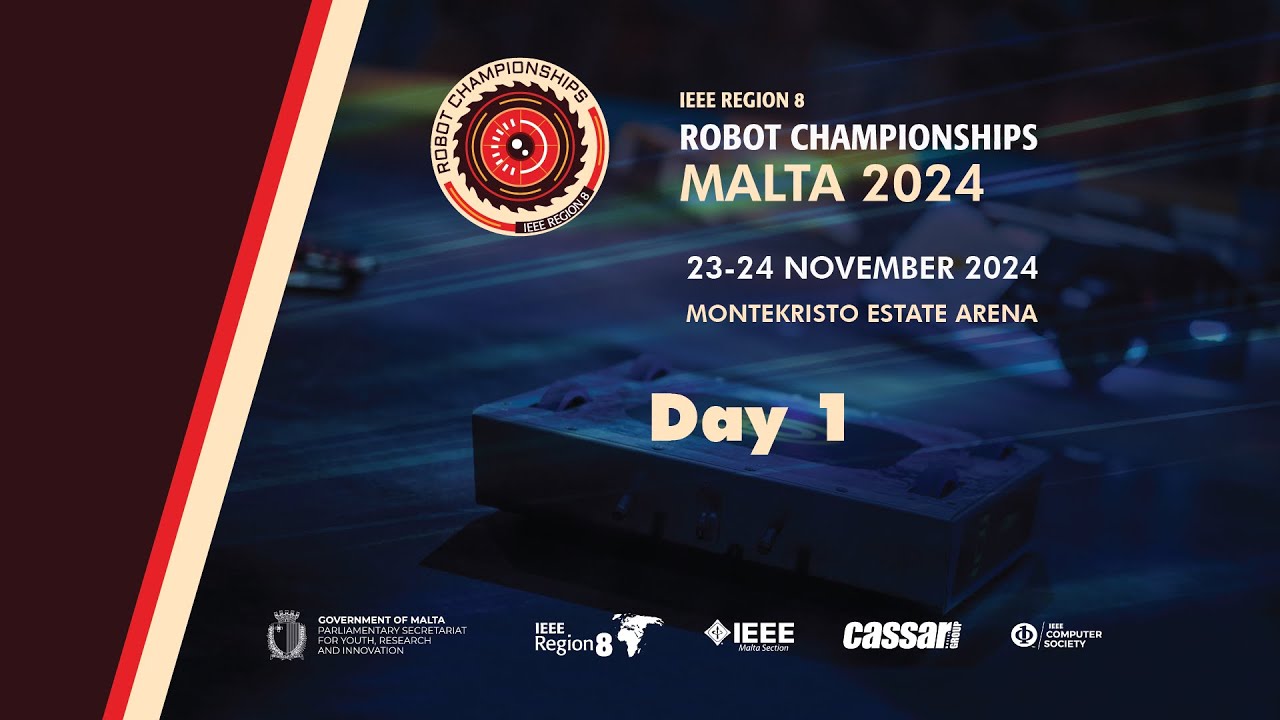 IEEE R8 Robot Championships 2024 - Day 1 - YouTube