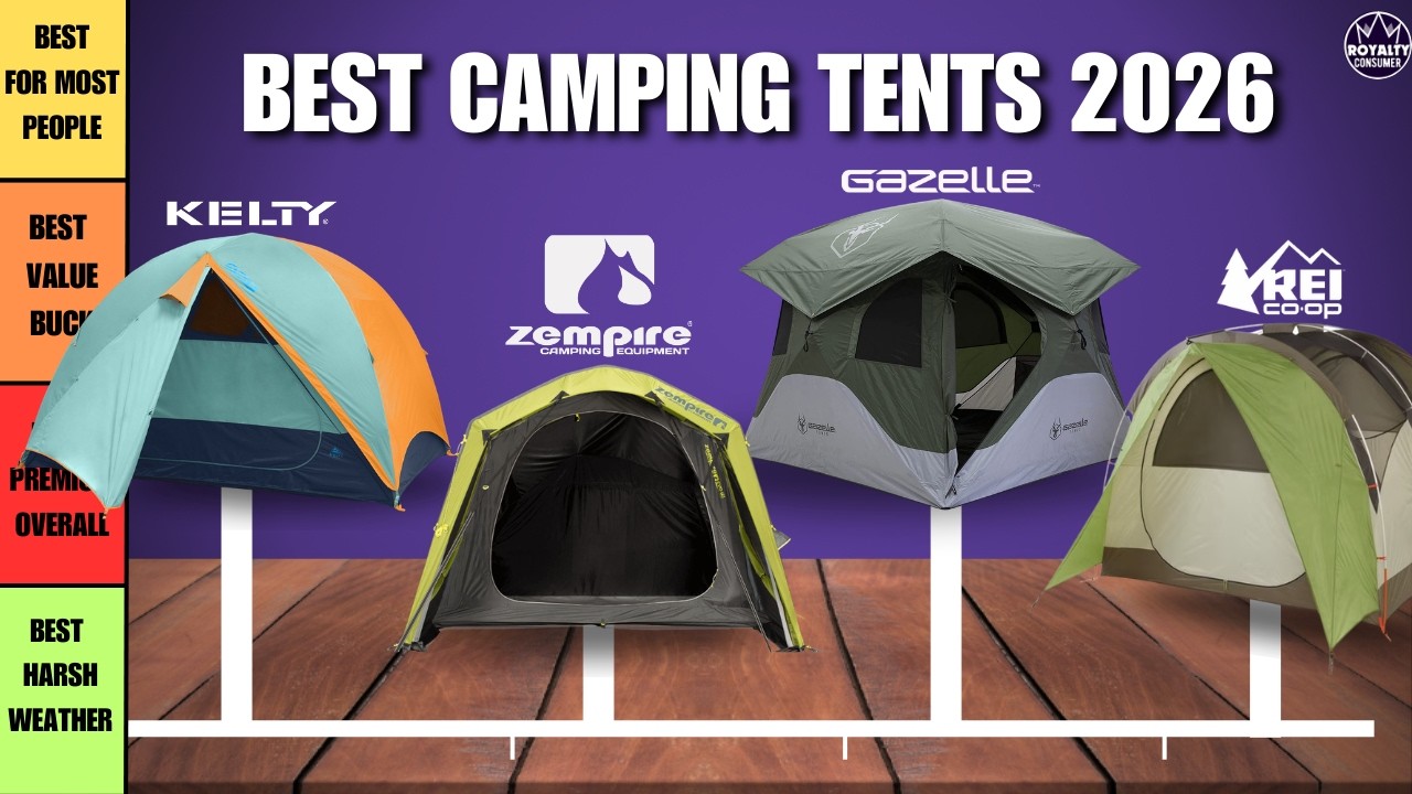 Best Camping Tents 2025 - Top 5 Best Models So Far - YouTube