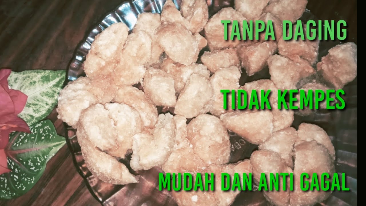 Resep bakso goreng mekar ekonomis - YouTube