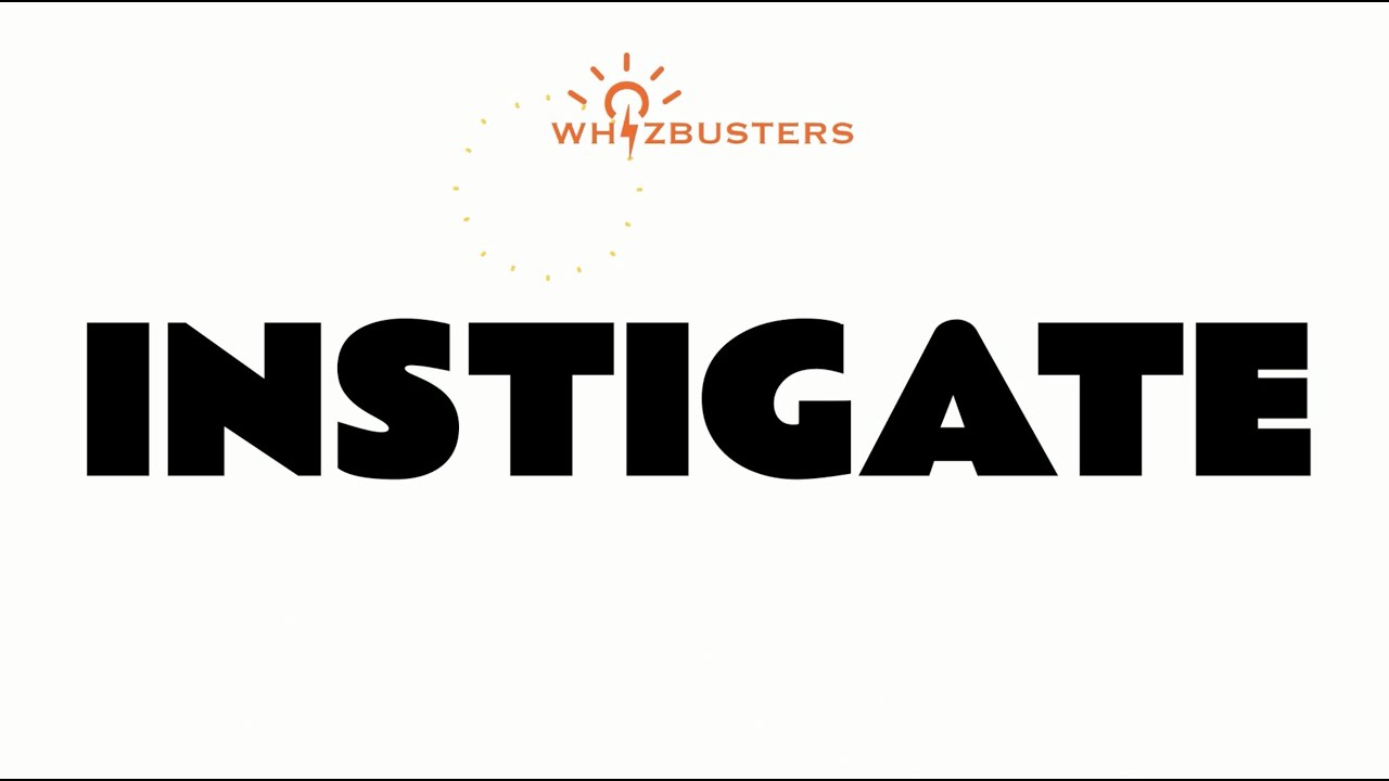 INSTIGATE (verb) Meaning, Pronunciation and Examples in Sentences | GRE ...