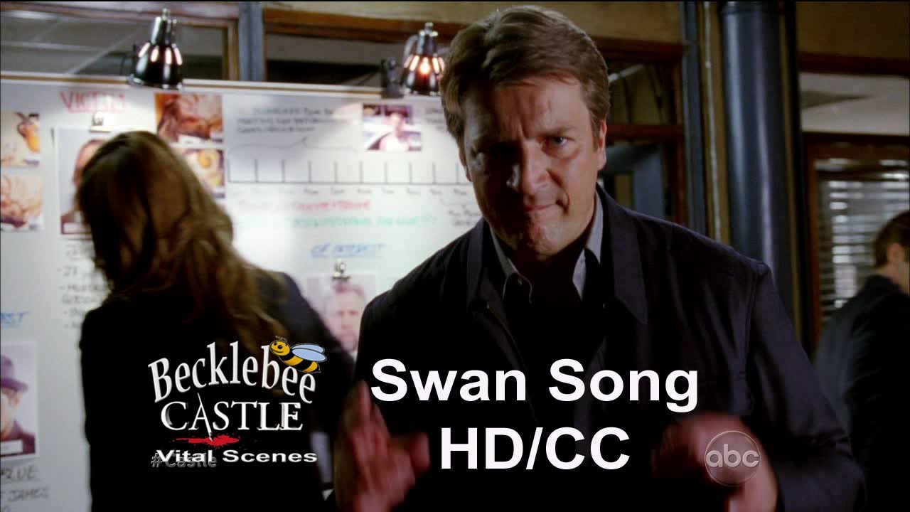 Castle 5x07 "Swan Song" Castle Hums Theme Song Before Scenes Fade To ...
