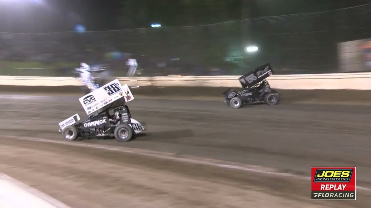 NARC FUJITSU GENERAL SPRINT CARS - SKAGIT SPEEDWAY DIRT CUP - JUNE 24 ...