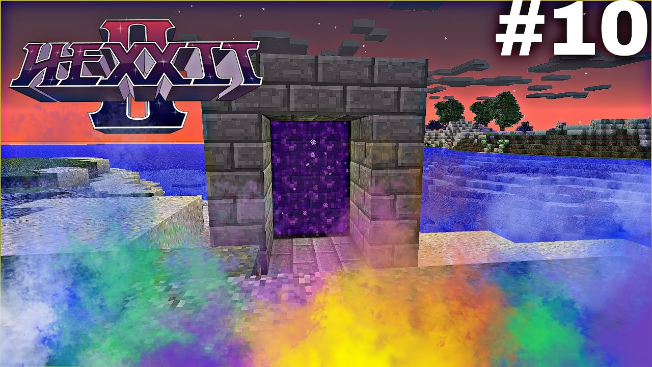 MINECRAFT HEXXIT.2 ตอนที่10 นรกที่โหดที่สุด - YouTube