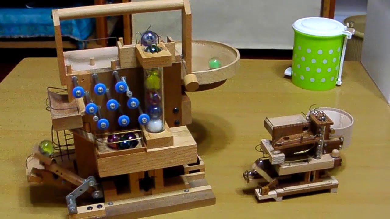 Small marble machine chronicle - YouTube
