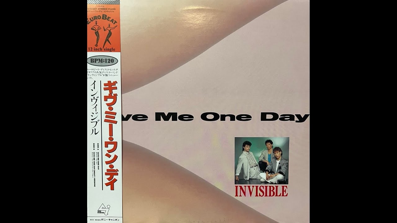 Give Me One Day HQ- Invisible - YouTube