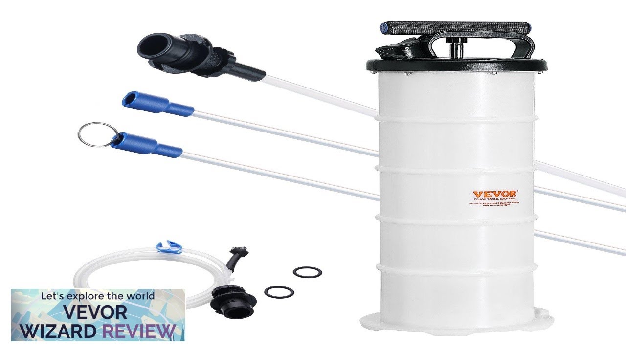 VEVOR Fluid Extractor 1.74 Gallons (6.5 Liters) Manual Hand-Operated ...