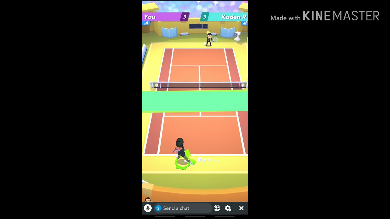 Bitmoji tennis - YouTube