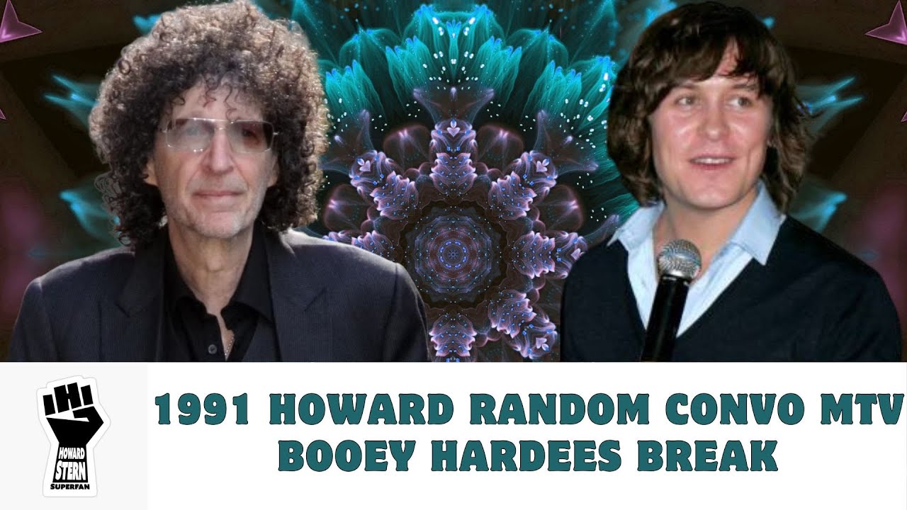 1991 Howard Random Convo MTV Booey Hardees Break - YouTube