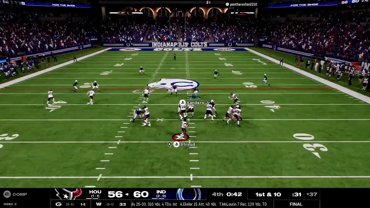 Colts vs Texans Week 3 - YouTube