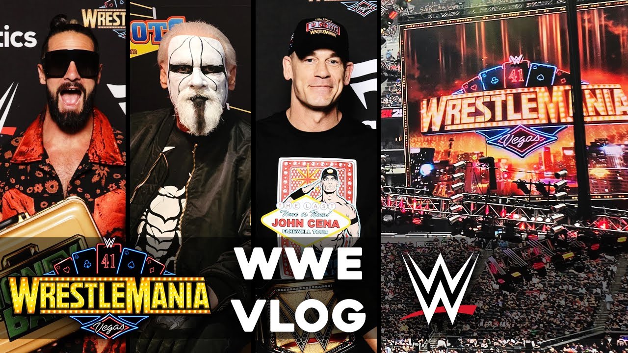 My WrestleMania 41 Experience (WWE VLOG) - YouTube