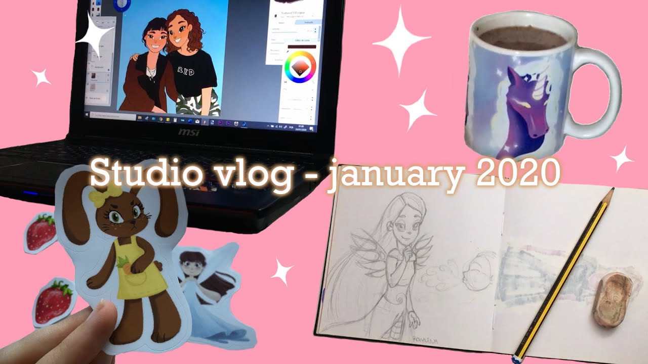 Studio Vlog | My first studio vlog ♥ - YouTube