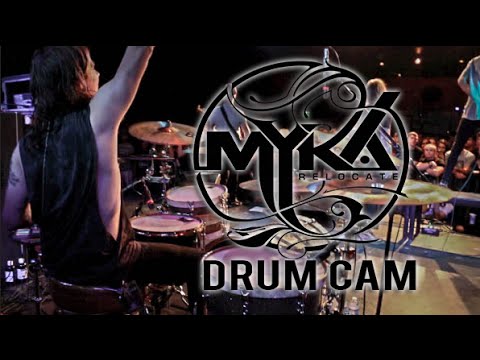 Myka, Relocate Drum Cam | Revolve & Dead Ties (LIVE) - YouTube
