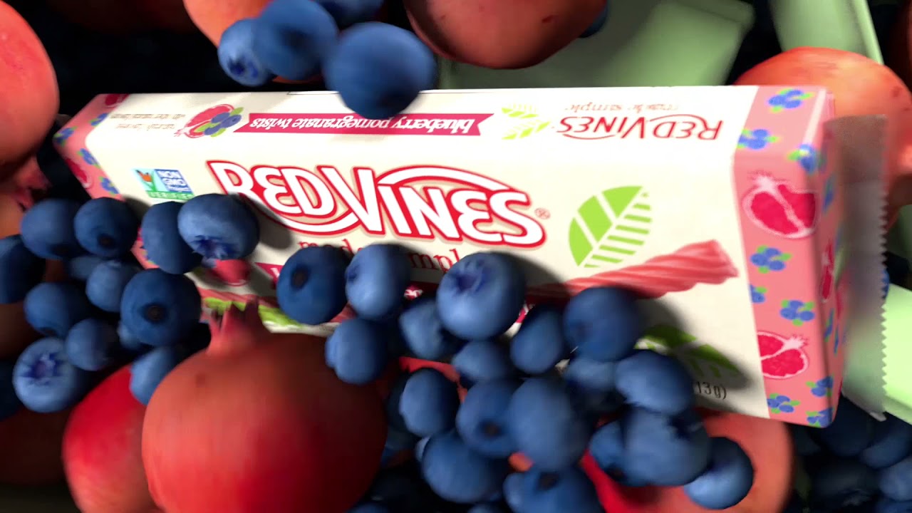 Introducing Red Vines Made Simple Blueberry Pomegranate Twists! - YouTube