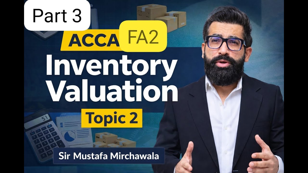 Inventory Valuation Explained-Part 3-| ACCA FA2 Topic 2 | Sir Mustafa ...