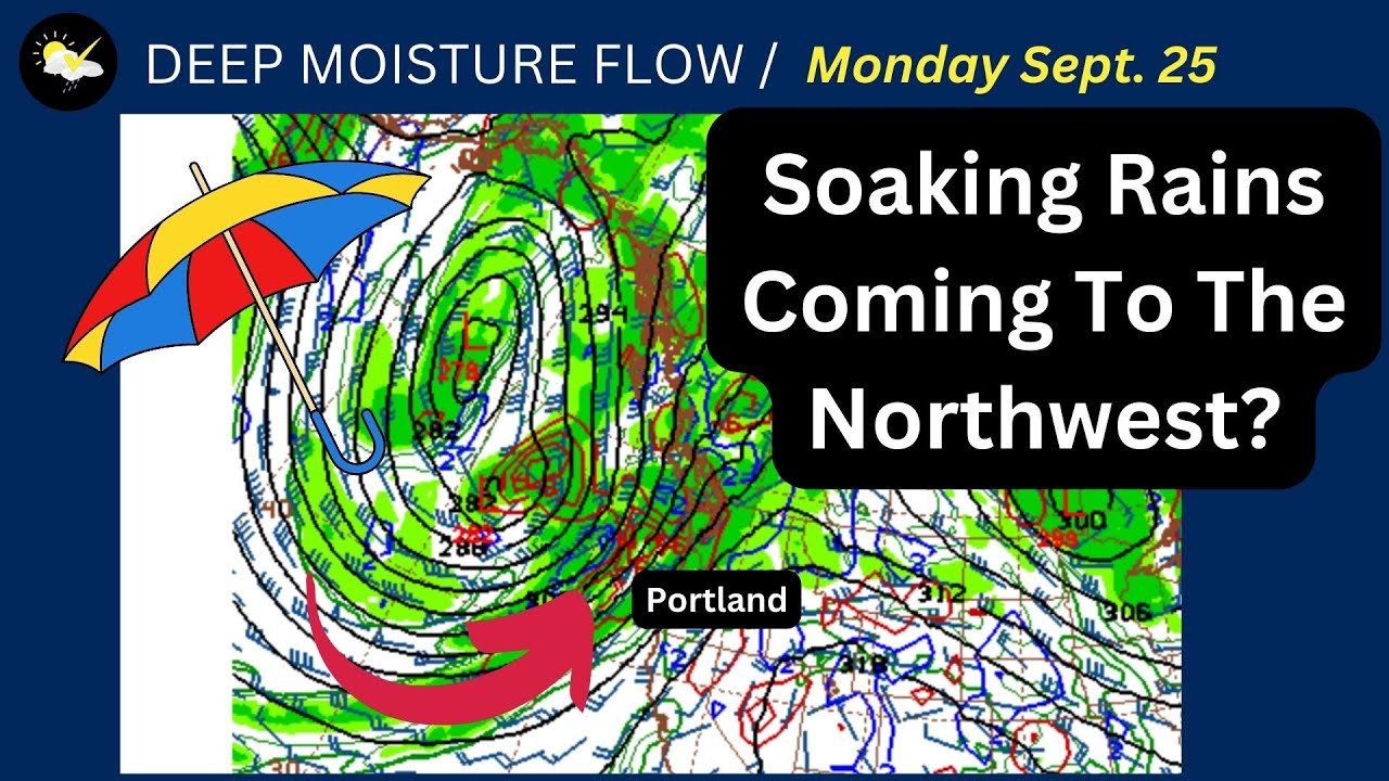 Portland, Pacific Northwest weather, tracking possible jet stream rain ...