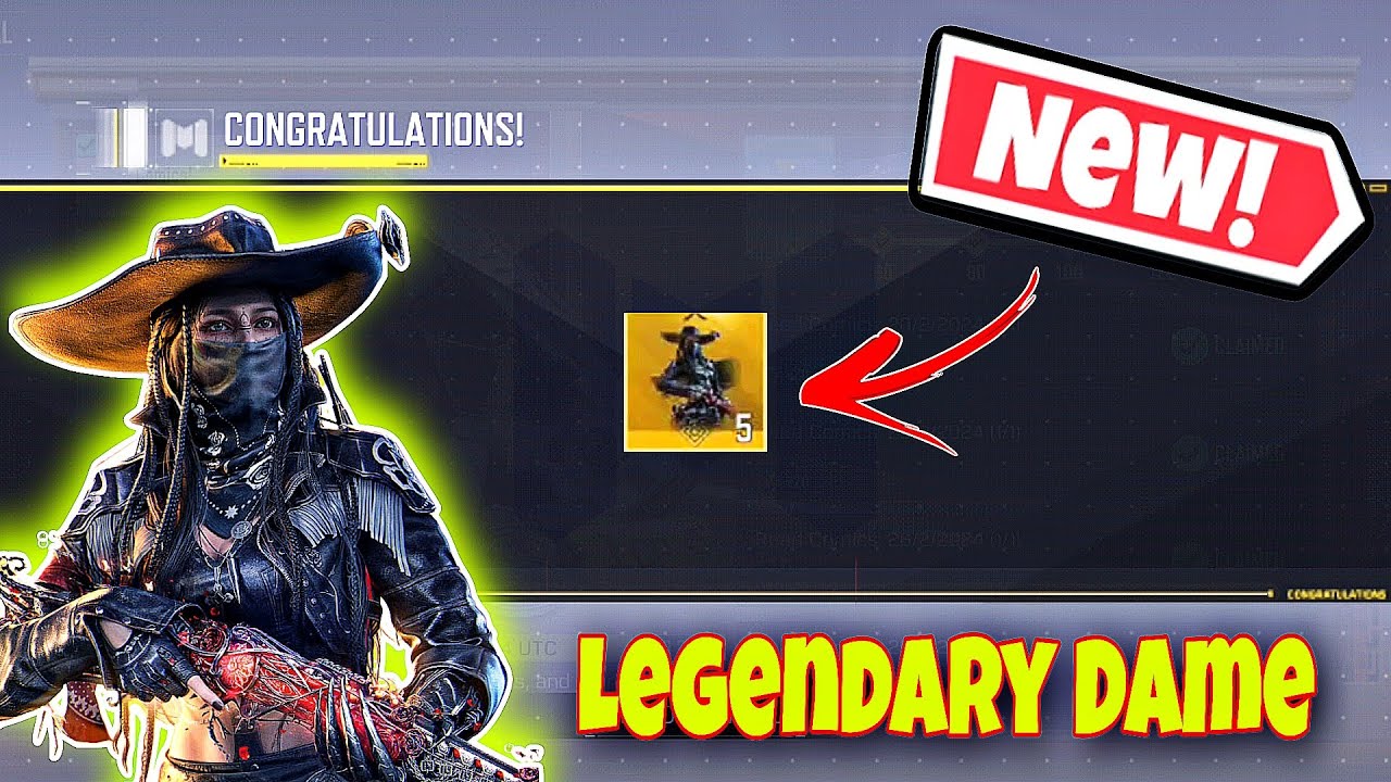 CODM SEASON 3 NEW LEGENDARY DAME CHARACTER SKIN LEAKS 2024 | COD Mobile ...