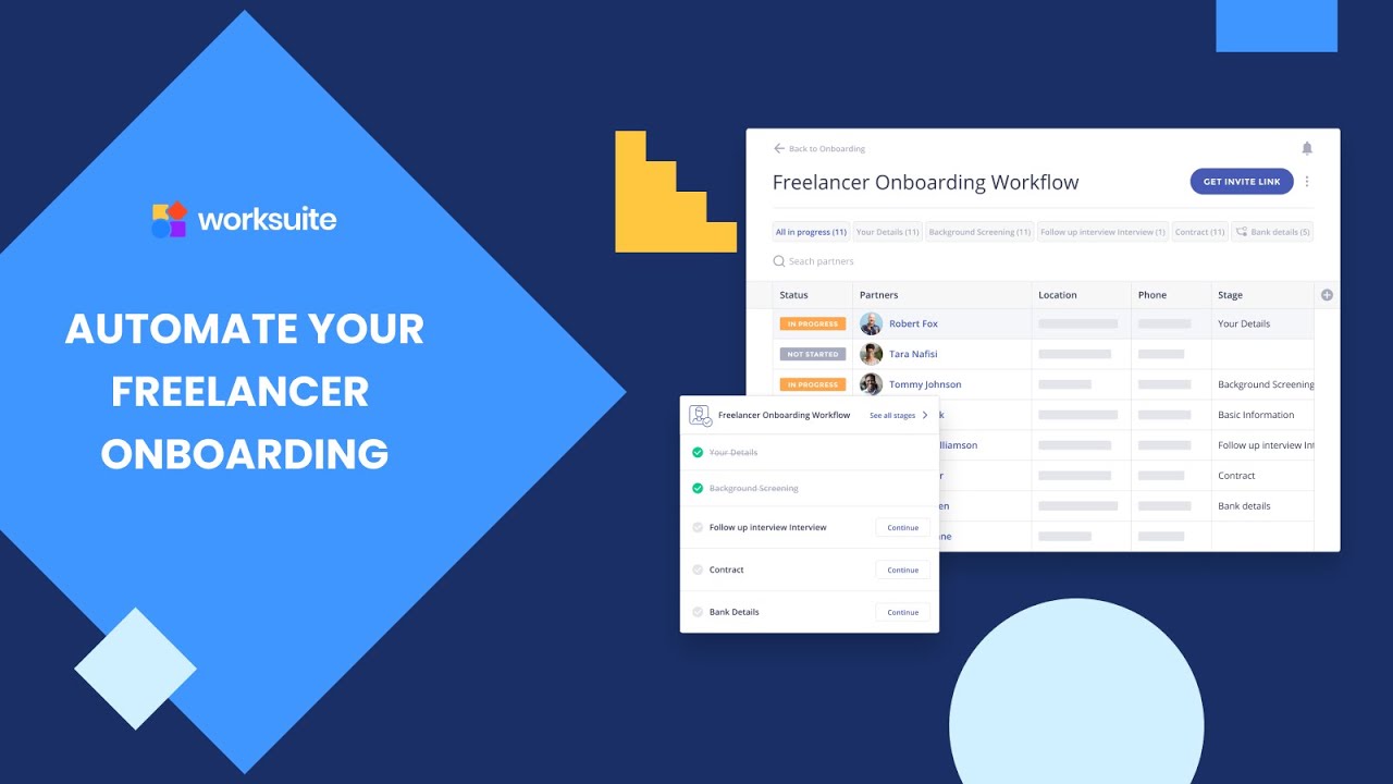Automate Your Contractor Onboarding Workflows with Worksuite FMS - YouTube