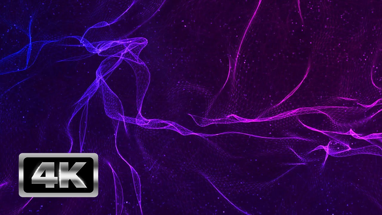 Abstract Animated Background 4K - 1 Hour Relaxing Screensaver for TV ...