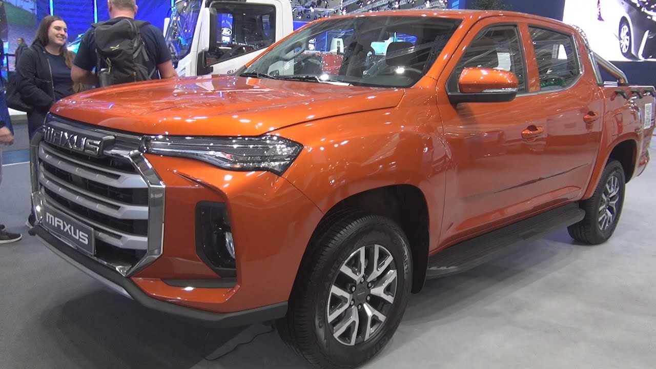 SAIC Maxus T90EV Pickup Truck (2023) Exterior and Interior - YouTube