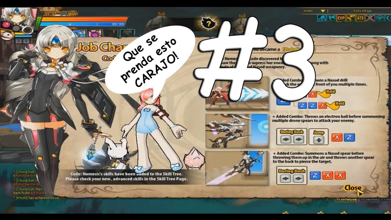 Elsword NA - Pre-evento de los 3 Jobs! - Parte #3 - Segundo cambio de ...