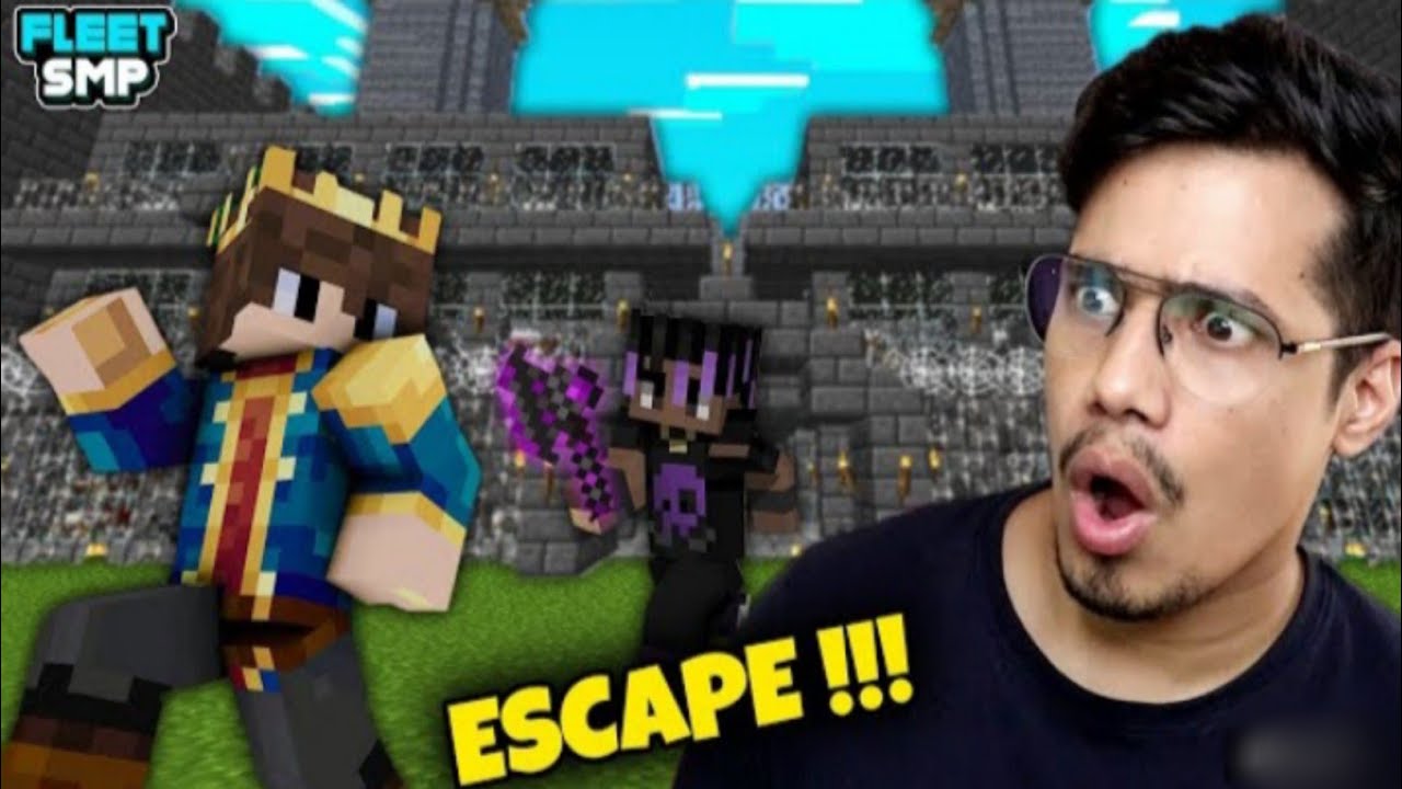I Escaped The PRISON In FLEET SMP Minecraft||1😱😱 - YouTube