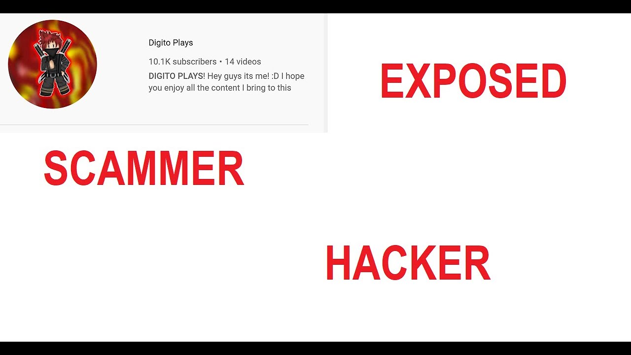 Digito Plays is a scammer (EXPOSED) - YouTube