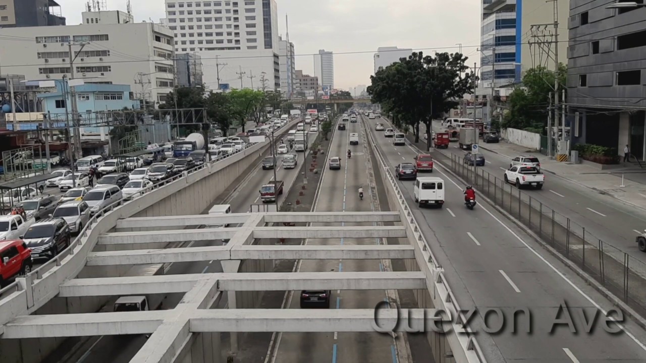 VIEW FROM EDSA QUEZON AVE - YouTube
