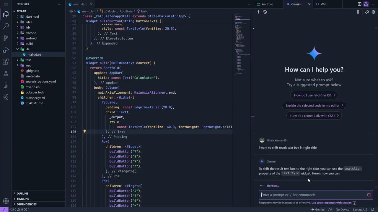 🎉 Stop Using VS Code & Android Studio – Try Project IDx for Flutter Now ...