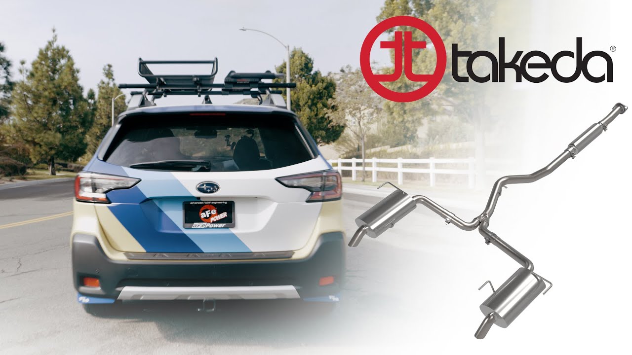 aFe POWER 2020-24 Subaru Outback 2.4L(t) Takeda Cat-Back Exhaust - YouTube