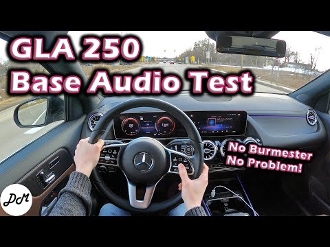 2021 Mercedes-Benz GLA 250 – 6-speaker Sound System Test | Apple CarPlay & Android Auto