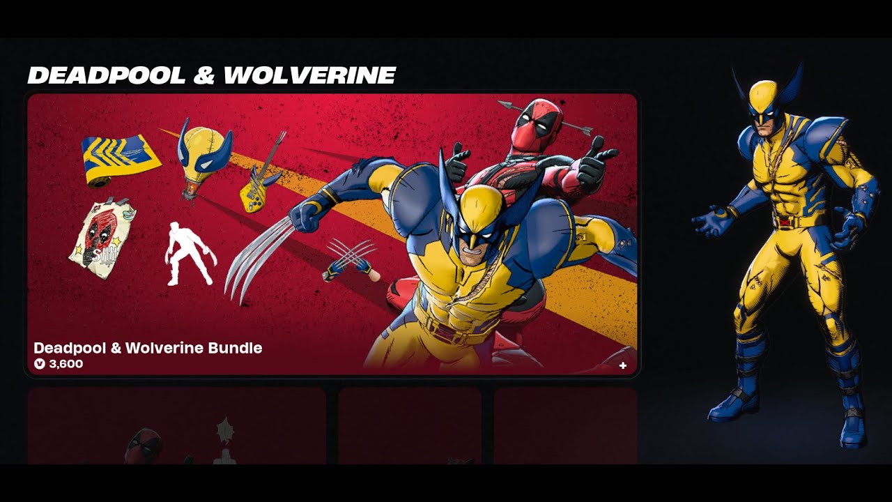 New Deadpool And Wolverine Skins In Fortnite! - YouTube