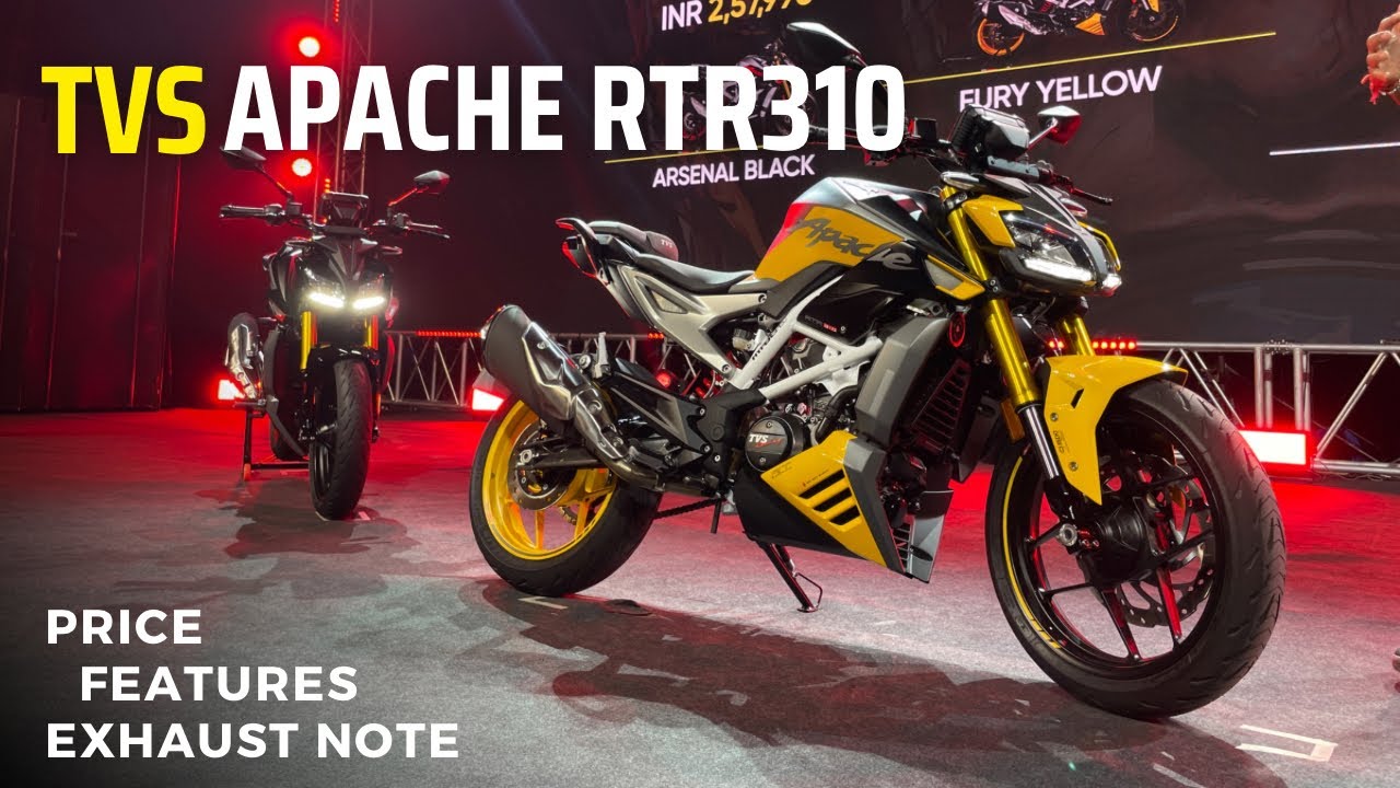 TVS RTR 310 2023 walkaround review - Best streetfighter yet? - YouTube