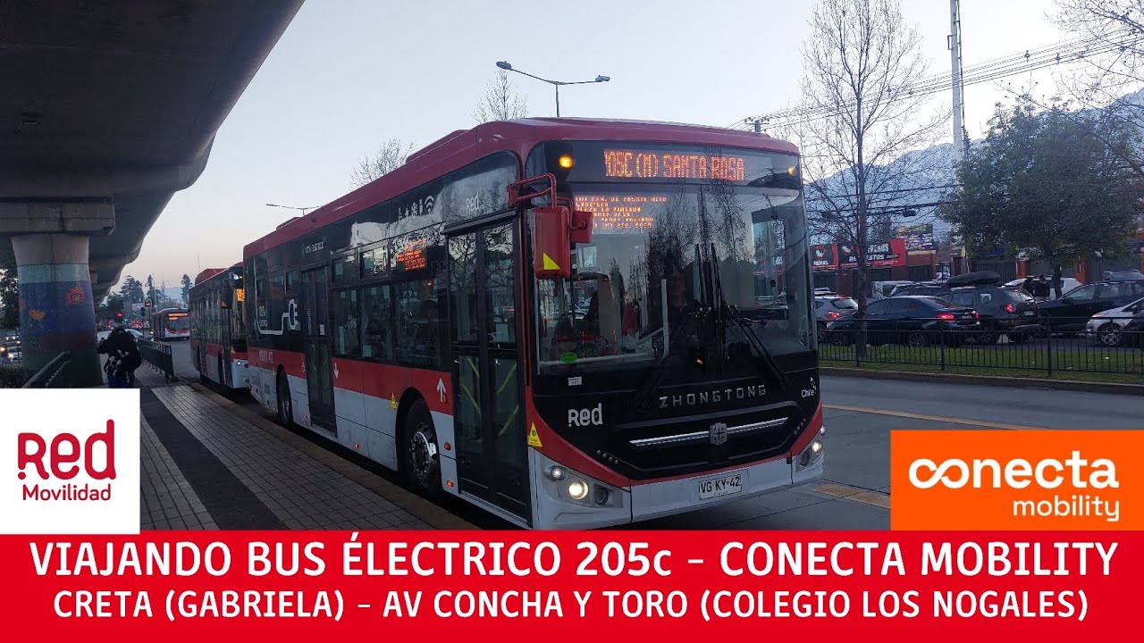 RED Movilidad | Viaje en recorrido 205c | Conecta Mobility - YouTube