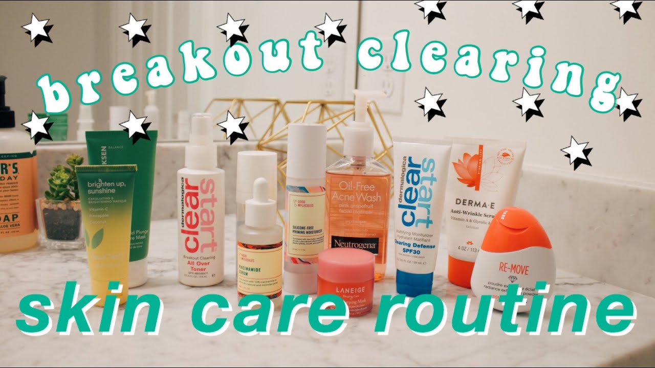 AFFORDABLE BREAKOUT CLEARING SKIN CARE ROUTINE 2020 ll *not sponsored ...
