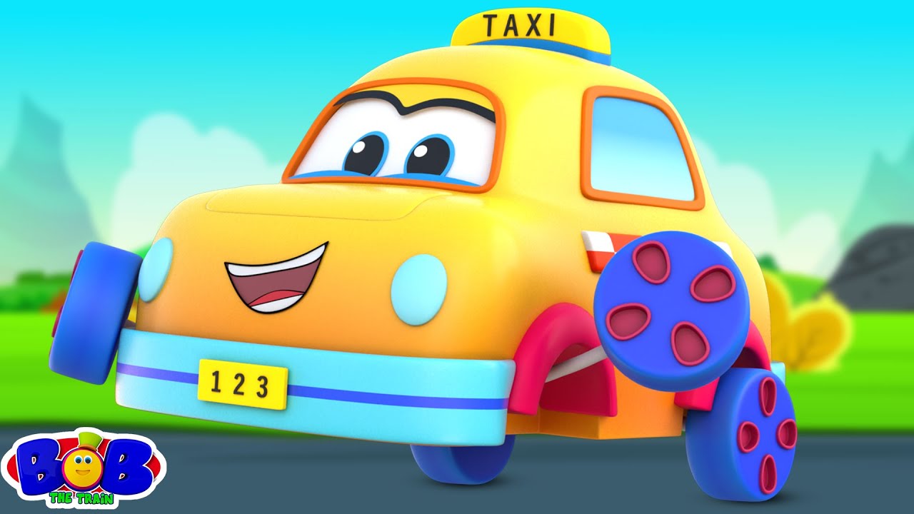 Roda Di Atas Teksi Kenderaan Jalanan Lagu Dan Kartun Video Untuk Kanak ...