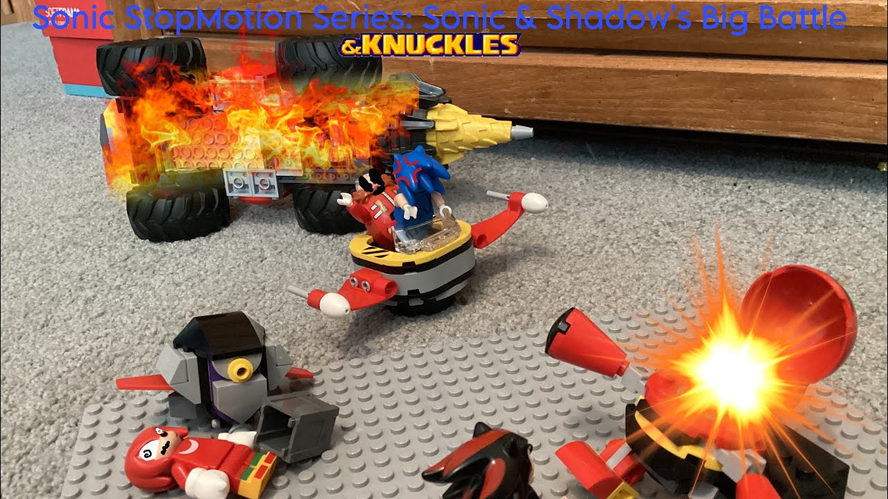 Sonic StopMotion Series: Sonic & Shadow’s Big Robot Battle! (And ...