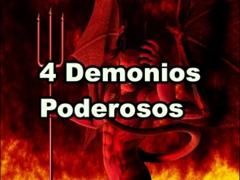 los 4 demonios mas poderosos atrapados por Salomón - YouTube