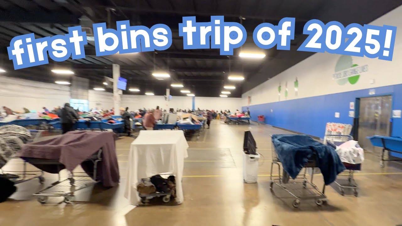 THRIFT WITH ME AT THE GOODWILL BINS FOR CLOTHES TO RESELL ON POSHMARK ...