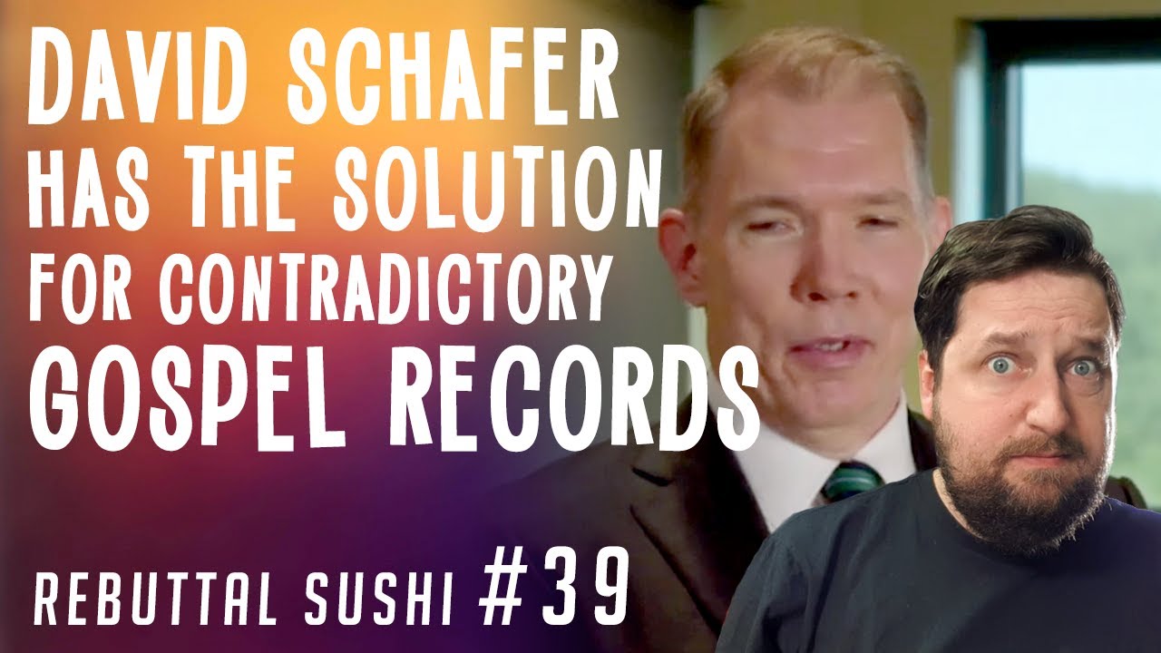 David Schafer has the solution for contradictory Gospel records - YouTube