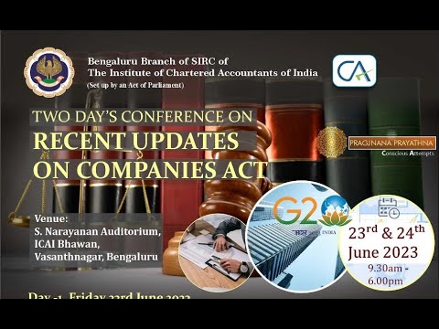 Two Days Conference on recent updates on companies act - Session 6 ...