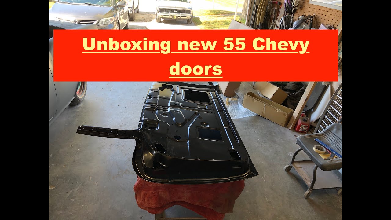 Reproduction 55 Chevy Door Unboxing - YouTube