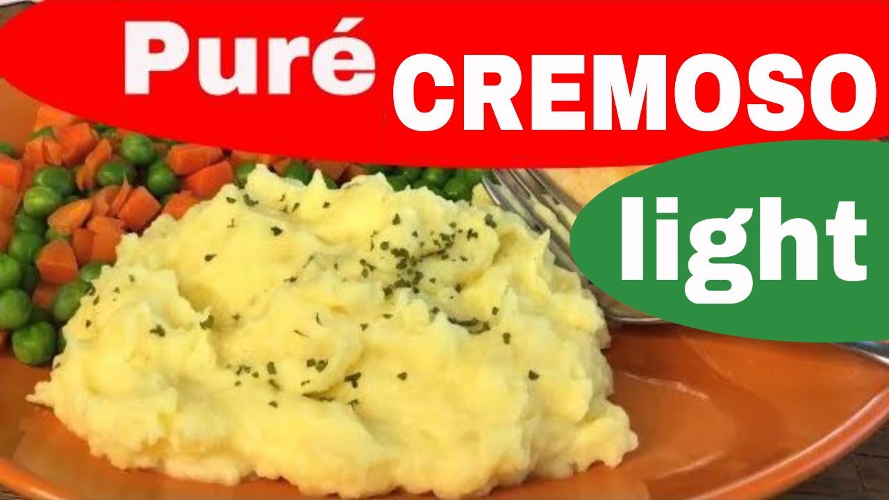 PURE de PAPA LIGHT🔥TRUCO SECRETO 🔥el puré de papa queda Cremoso sin ...