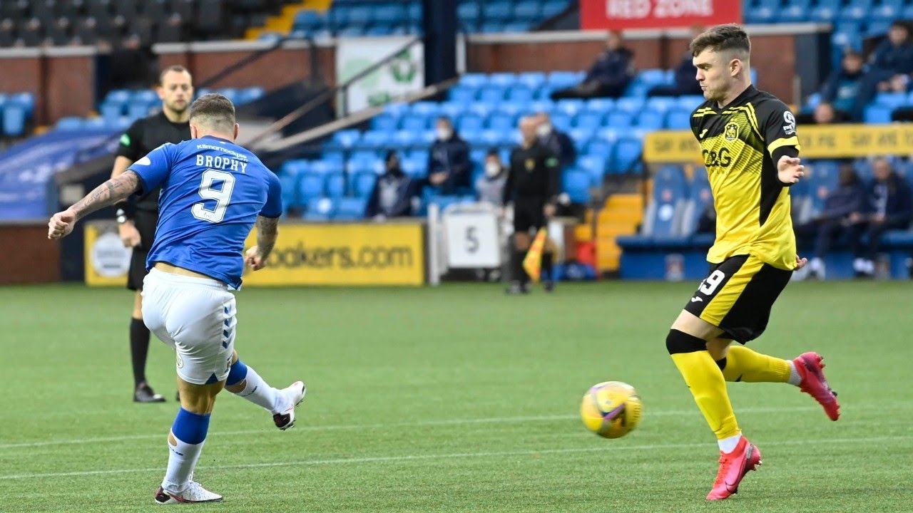 Eamonn Brophy starts and finishes move v Dumbarton - YouTube